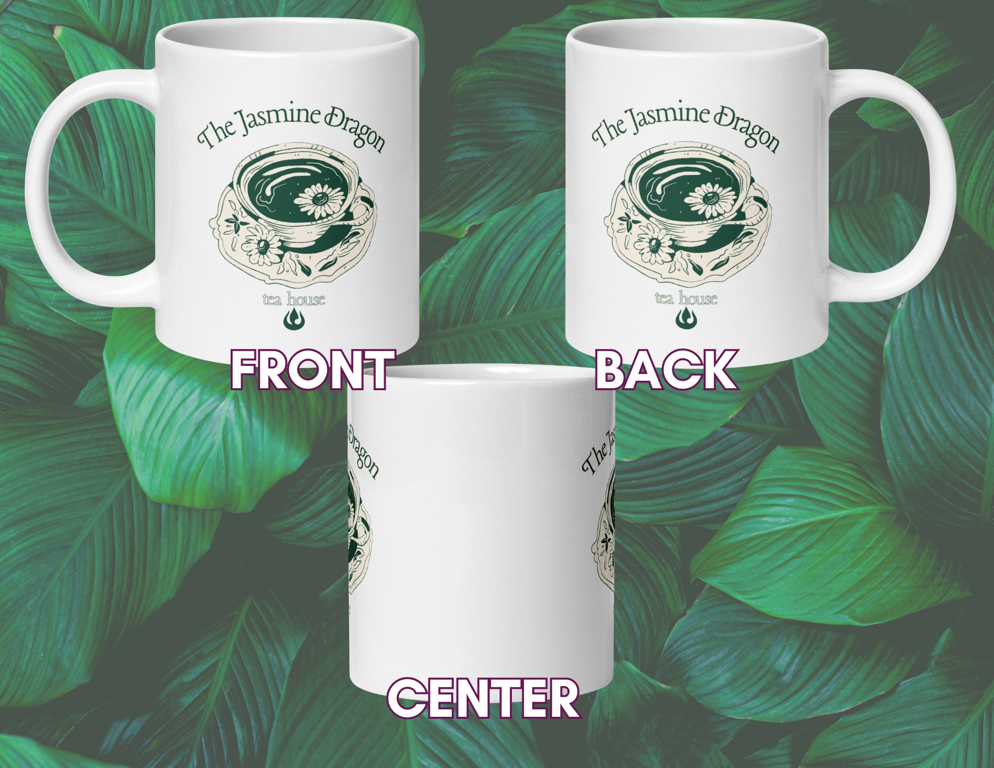 Uncle Iroh Jasmine Dragon Delectable Tea Deadly Poison Mug Avatar the ...