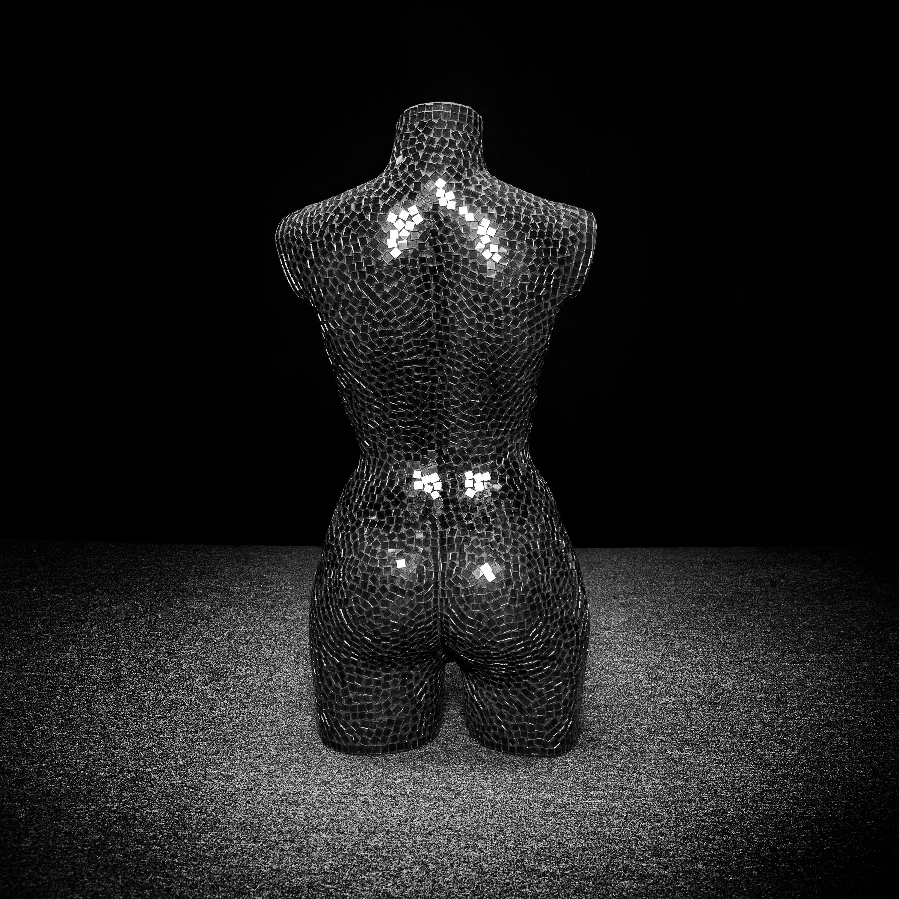 30" Mosaic Mirrored Woman Mannequin - Etsy