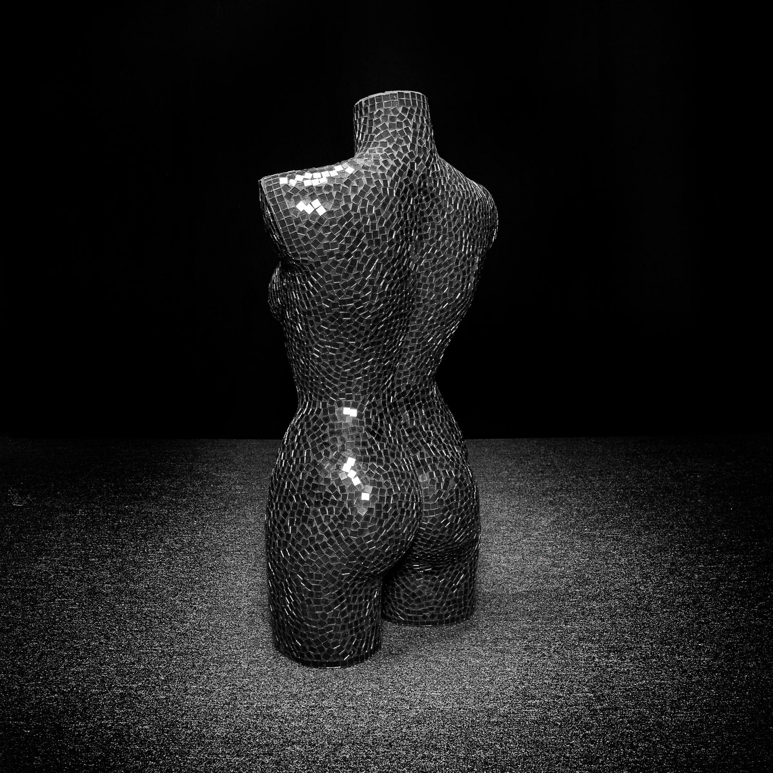 30" Mosaic Mirrored Woman Mannequin - Etsy