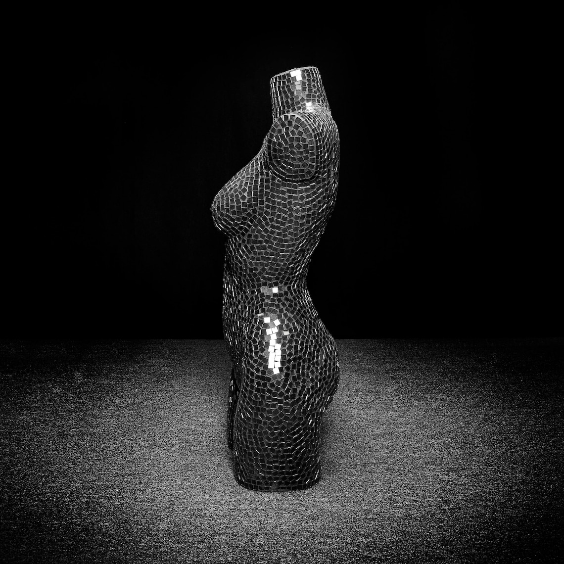 30" Mosaic Mirrored Woman Mannequin - Etsy