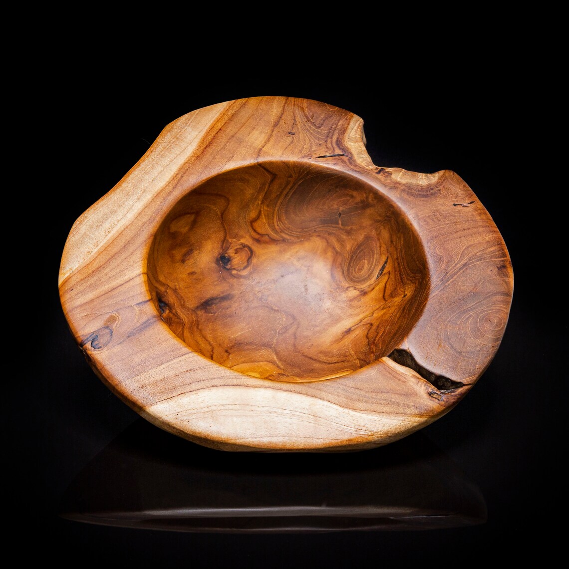 Medium Teak Root Bowl 12" - Etsy