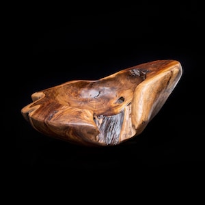 Organic Large Teak Root Bowl 15" - Etsy