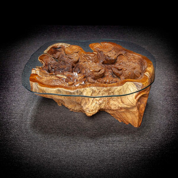 Teak Root Coffee Table - Etsy