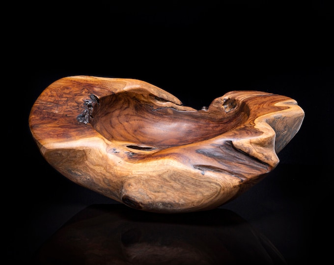 Organic Large Teak Root Bowl 15" - Etsy