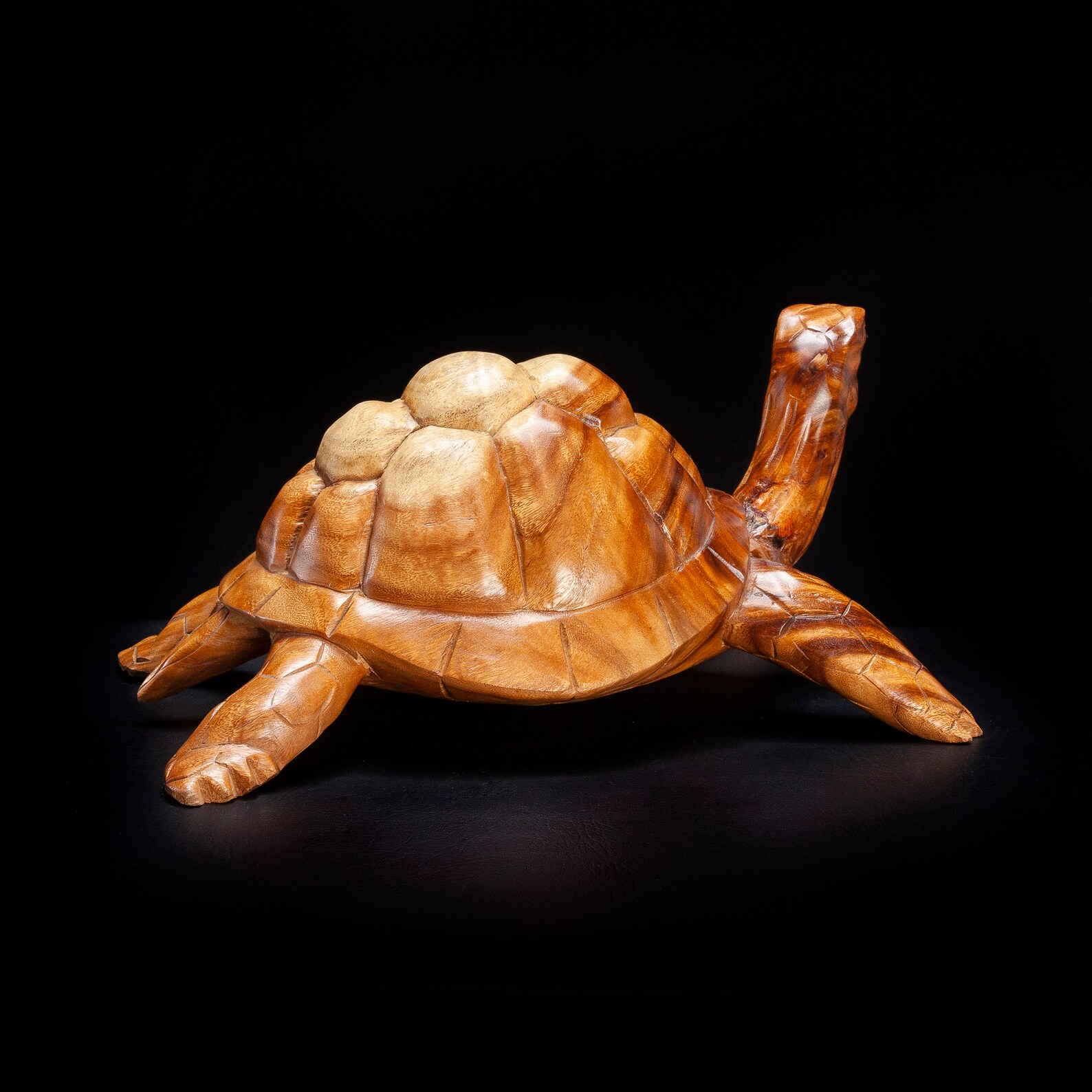 Teak Root Turtle Carved Sculpture | Etsy