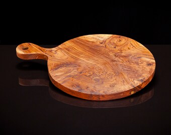 Teak Root Cutting Board and Serving Tray - Etsy