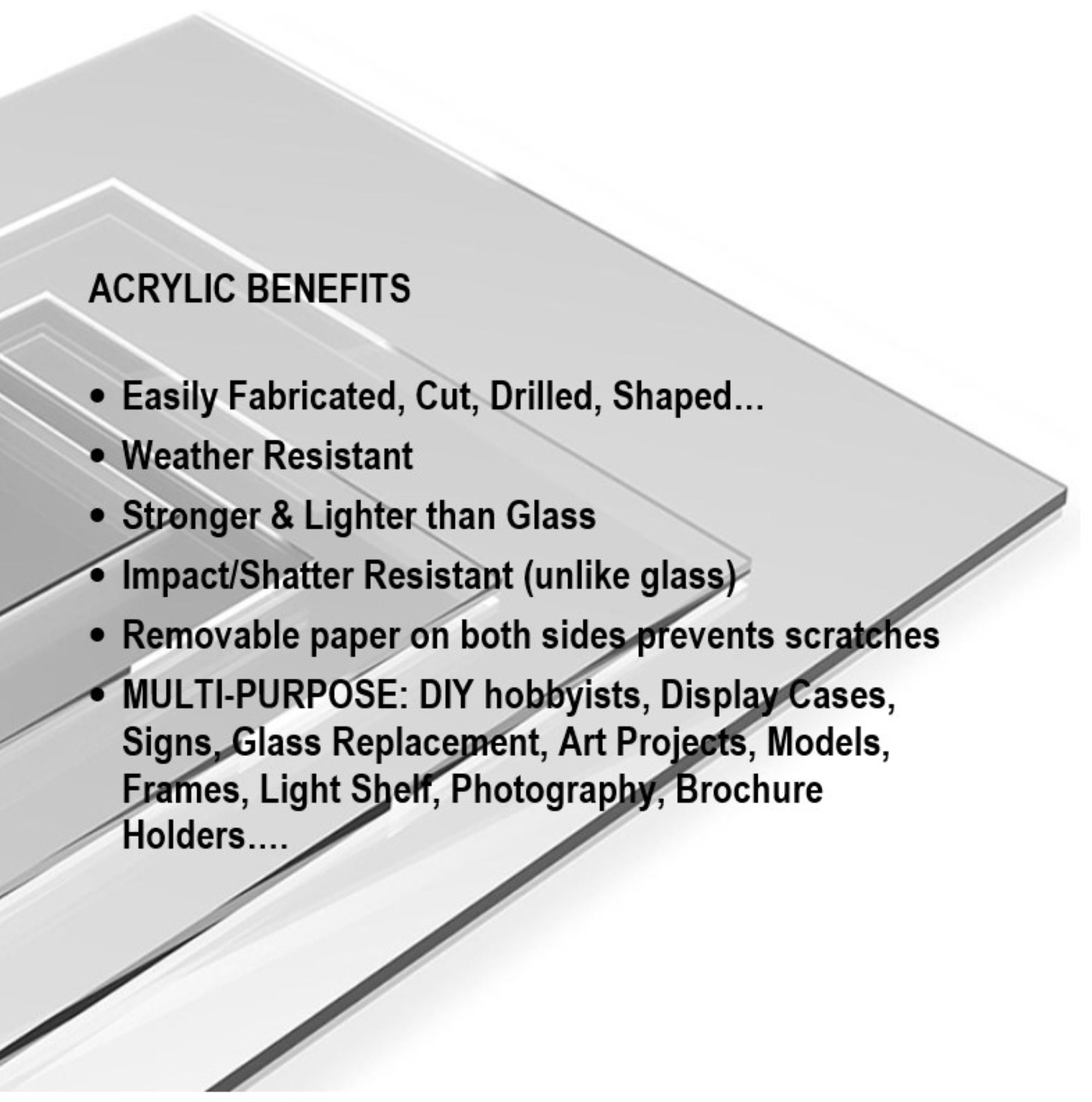 20 Laser Cut Clear Acrylic Blank Shapes For Wedding Welcome Or Etsy