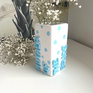 Personalised Ceramic Vase Mother of the Bride Wedding Flowers Gift ...