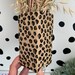 Leopard Print Ceramic Vase Hand Painted Funky Vase - Etsy