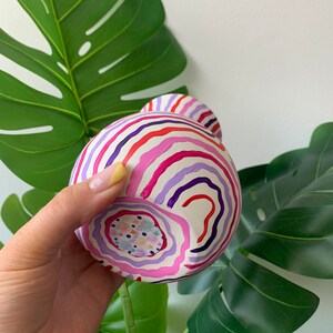 Funky Swirl Ceramic Vase Quirky Home Decor Eclectic Fun - Etsy