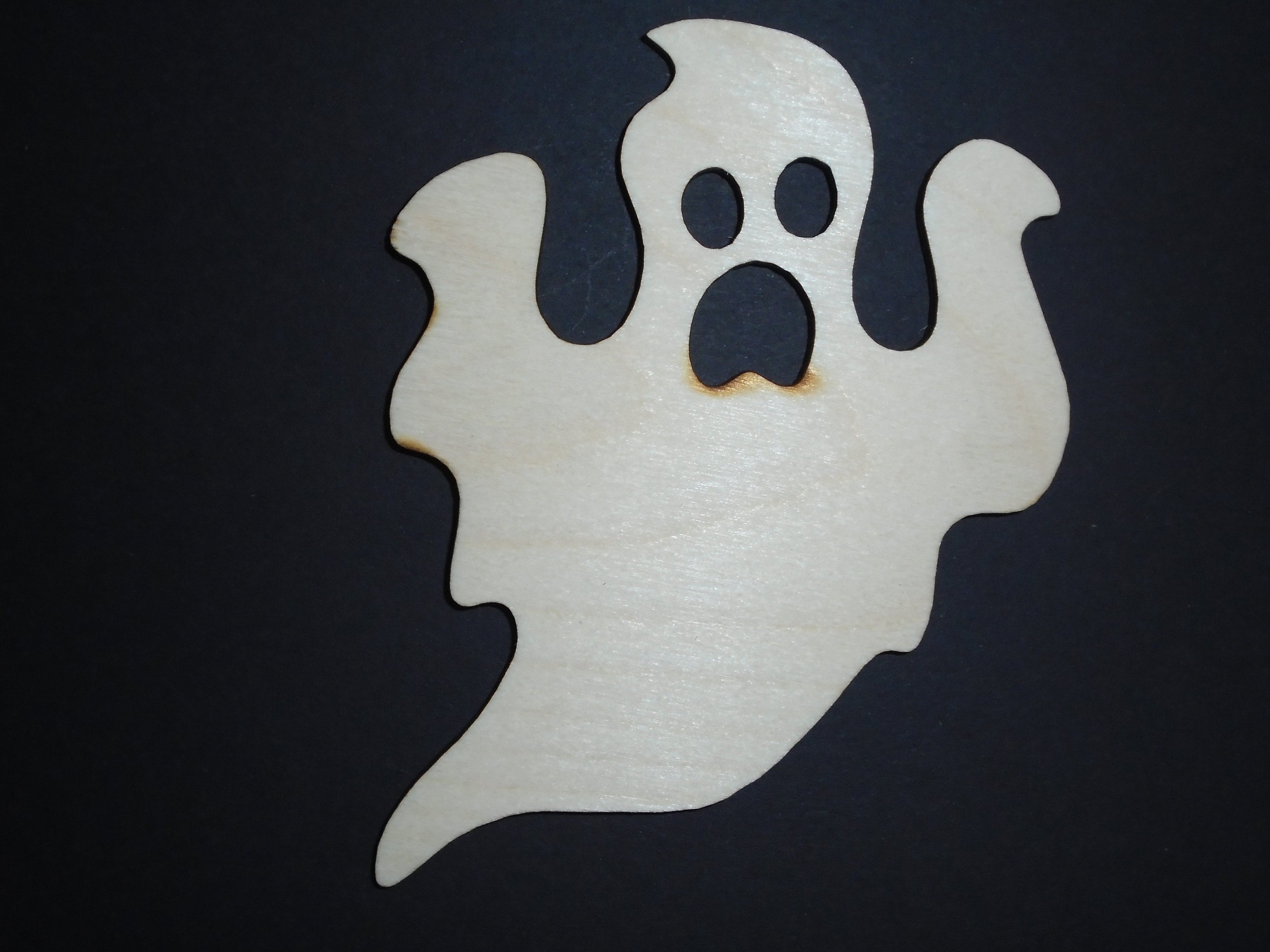 Halloween Ghost Shapes Pack of 4 5 Variations 3 Mm Plywood - Etsy UK