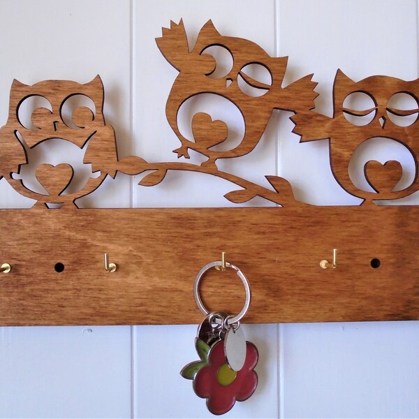 Owl Key Holder - Etsy