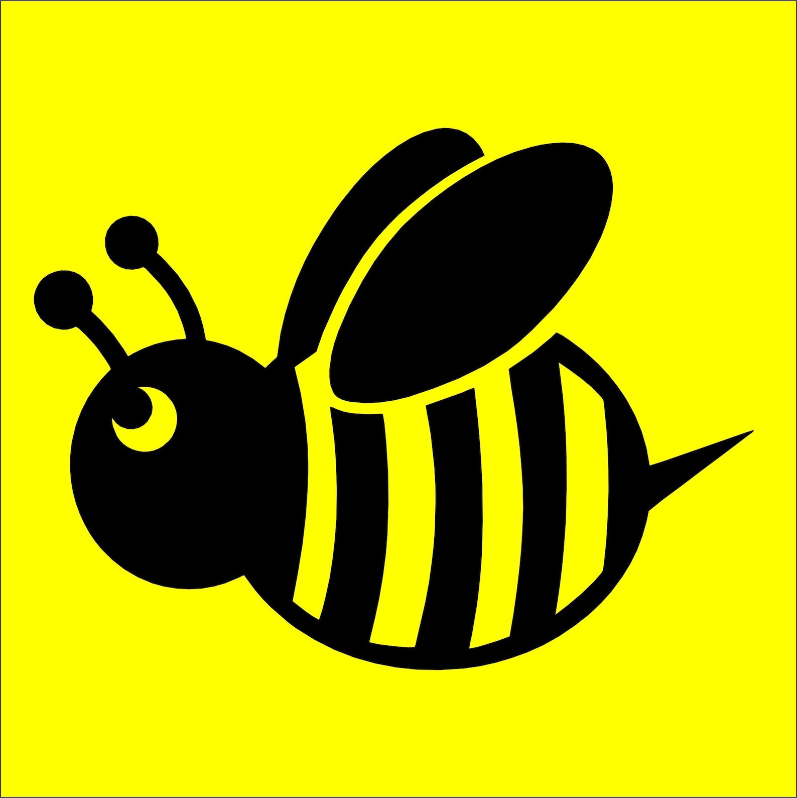 Bee Vinyl Decal Sticker Wall Art Busy Bee Decoration Nature - Etsy