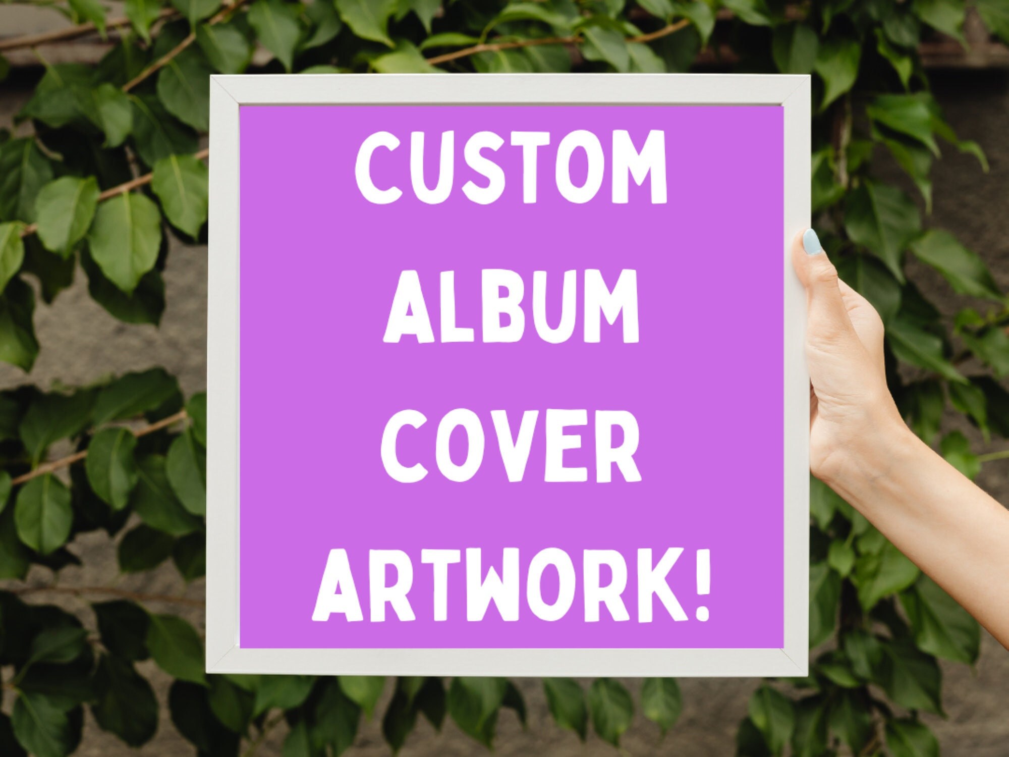 Custom Album Cover Artwork, Album Art, Custom Music Artwork, Digital ...