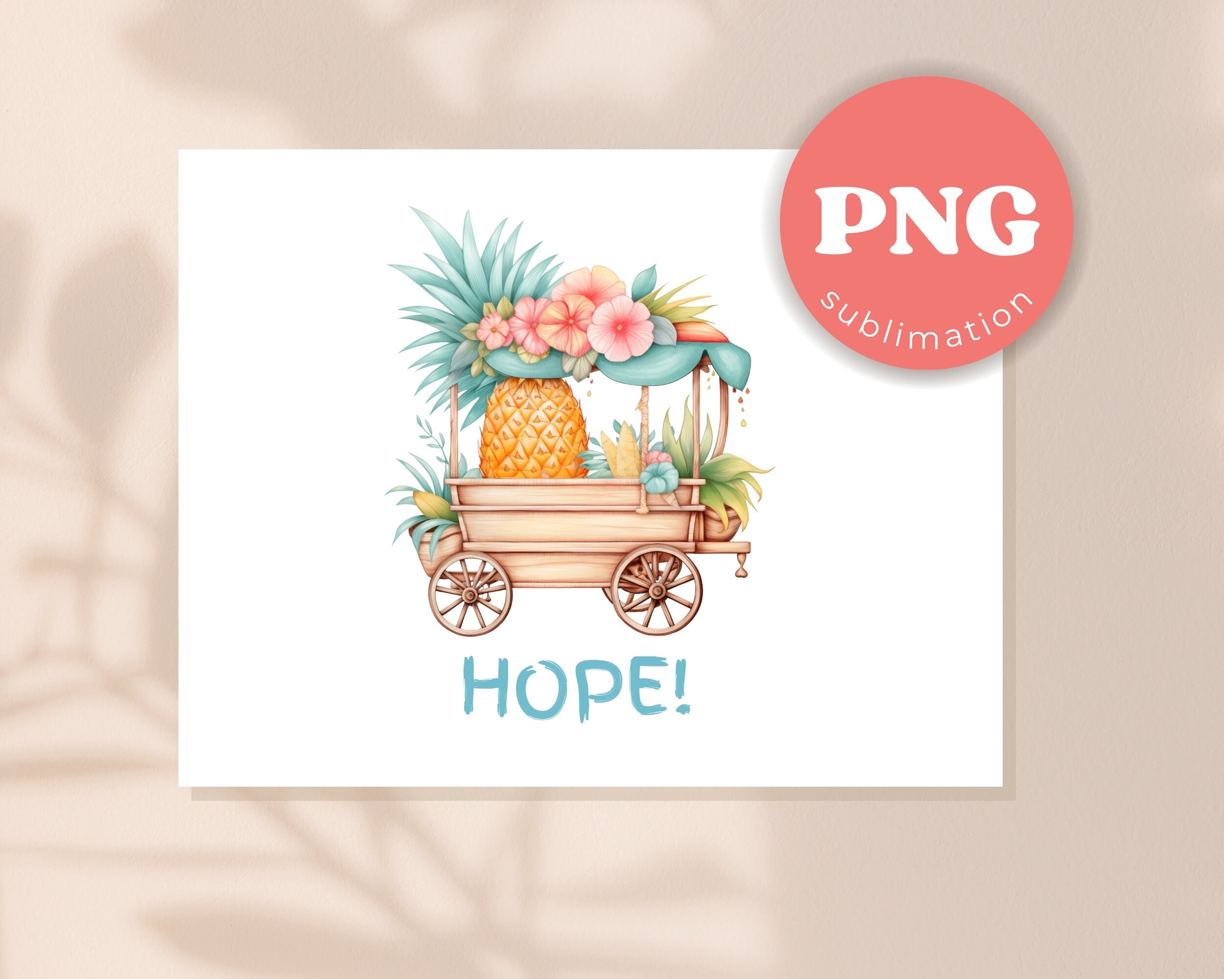 Hope IVF Pineapple Clipart, TTC Supportgift for Her, IVF Sublimation ...