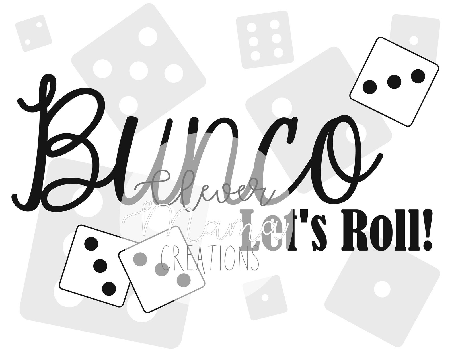 Generic Bunco Bundle, Bunco Set, Basic Bunco Set, Bunco Bundle, Bunco ...