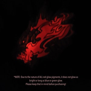 Kaiju Godzilla Glow-in-the-dark Enamel Pin - Etsy