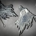 Wraith Glow in the Dark Ghost Horror Pin - Etsy