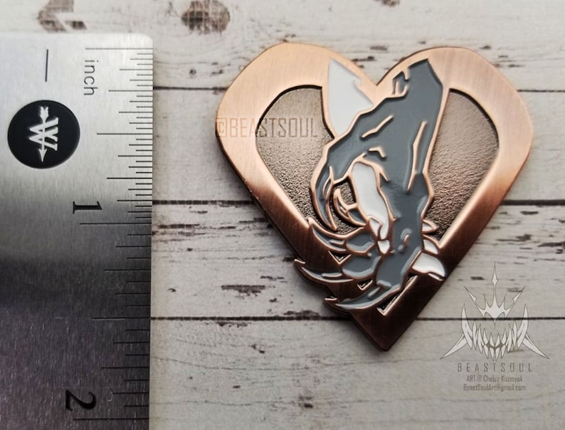 Monster Lover V2 Enamel Pin - Etsy