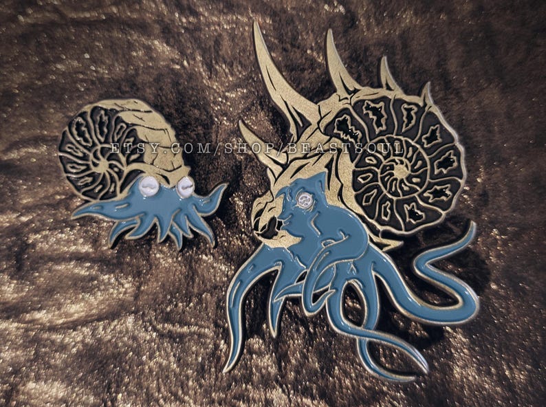 Prehistoric Fossil Pokémon Enamel Pin Set - Etsy