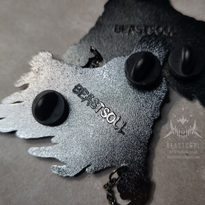 Wraith Glow in the Dark Ghost Horror Pin - Etsy