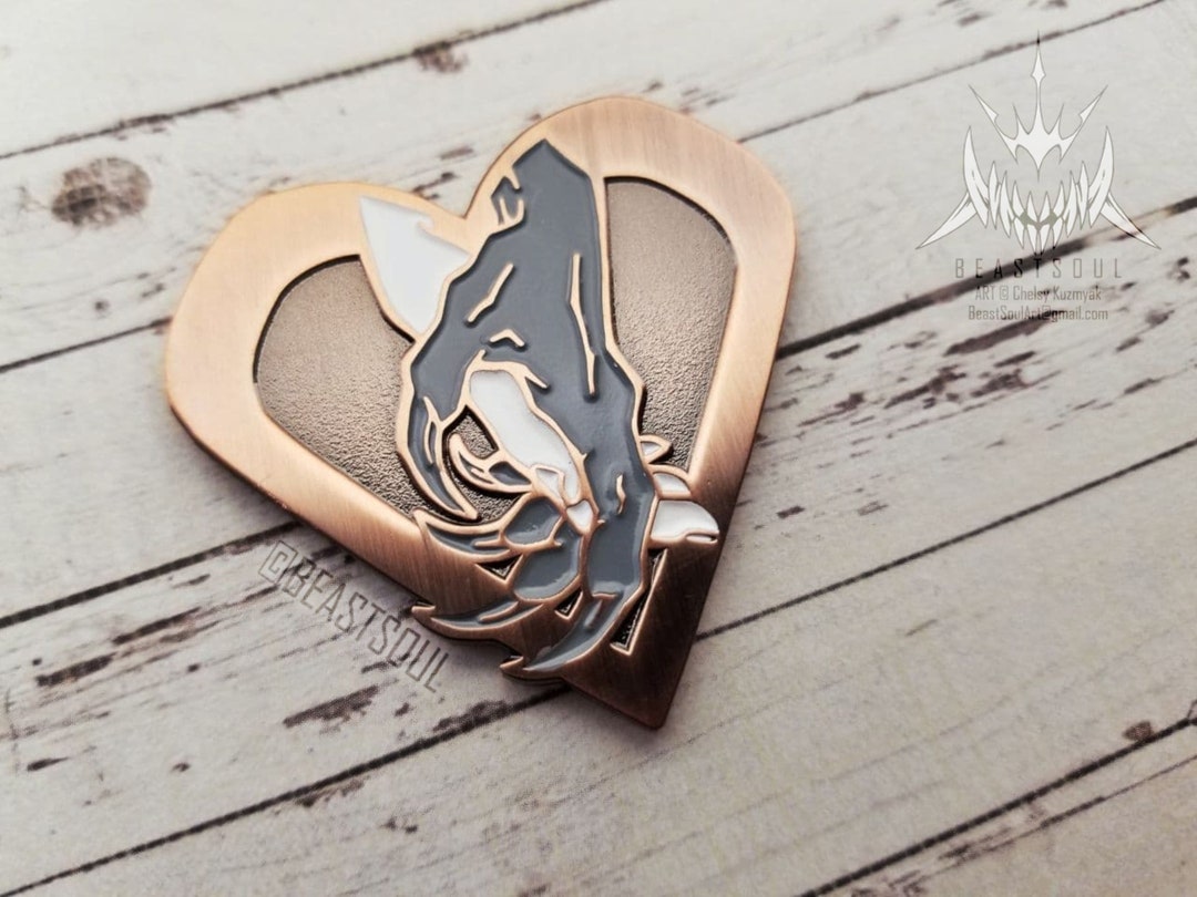 Monster Lover V2 Enamel Pin - Etsy