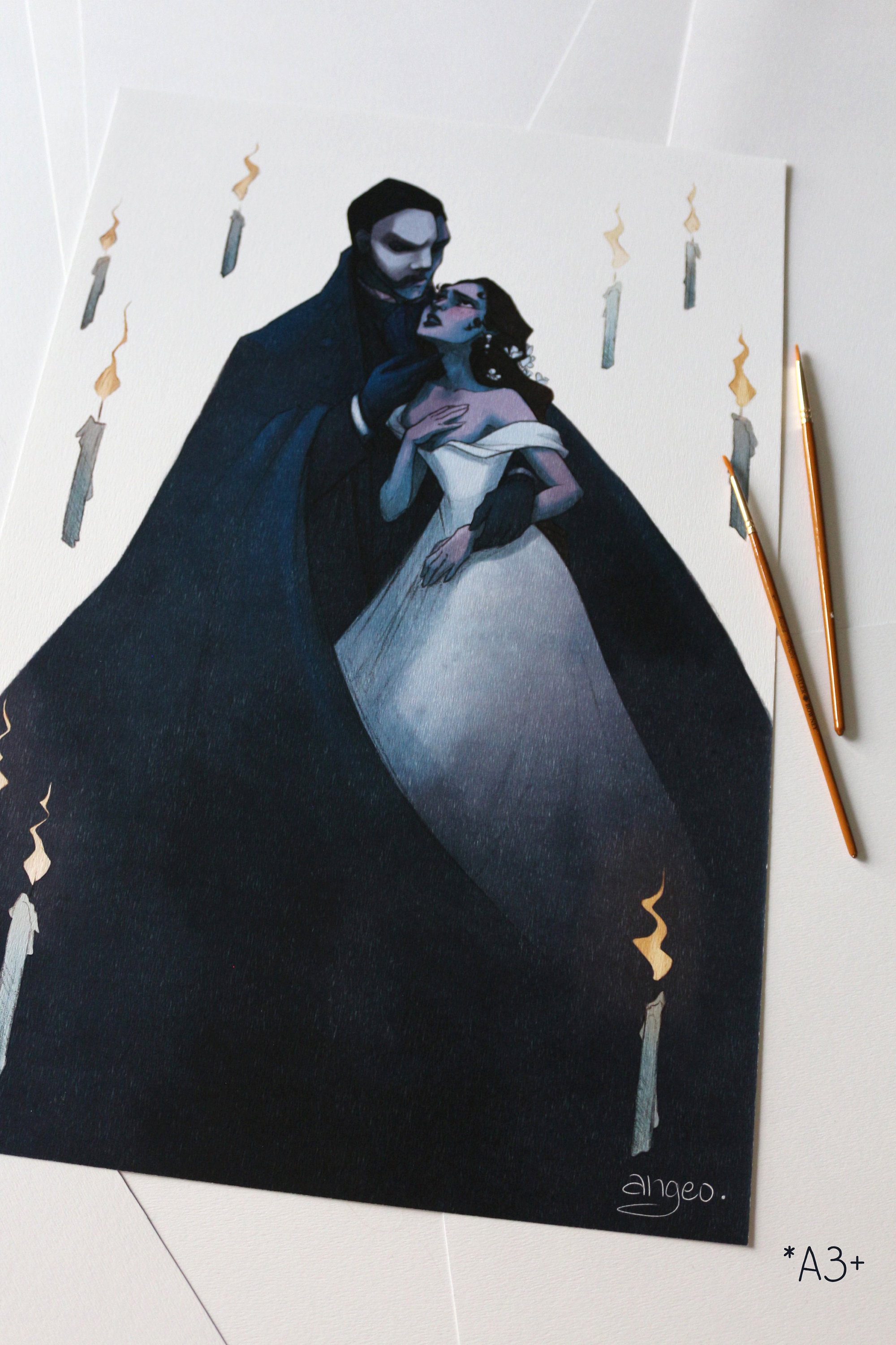 Phantom Of The Opera Drawing