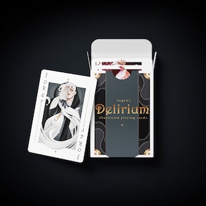 Delirium - Illustrated Playing Cards - Etsy
