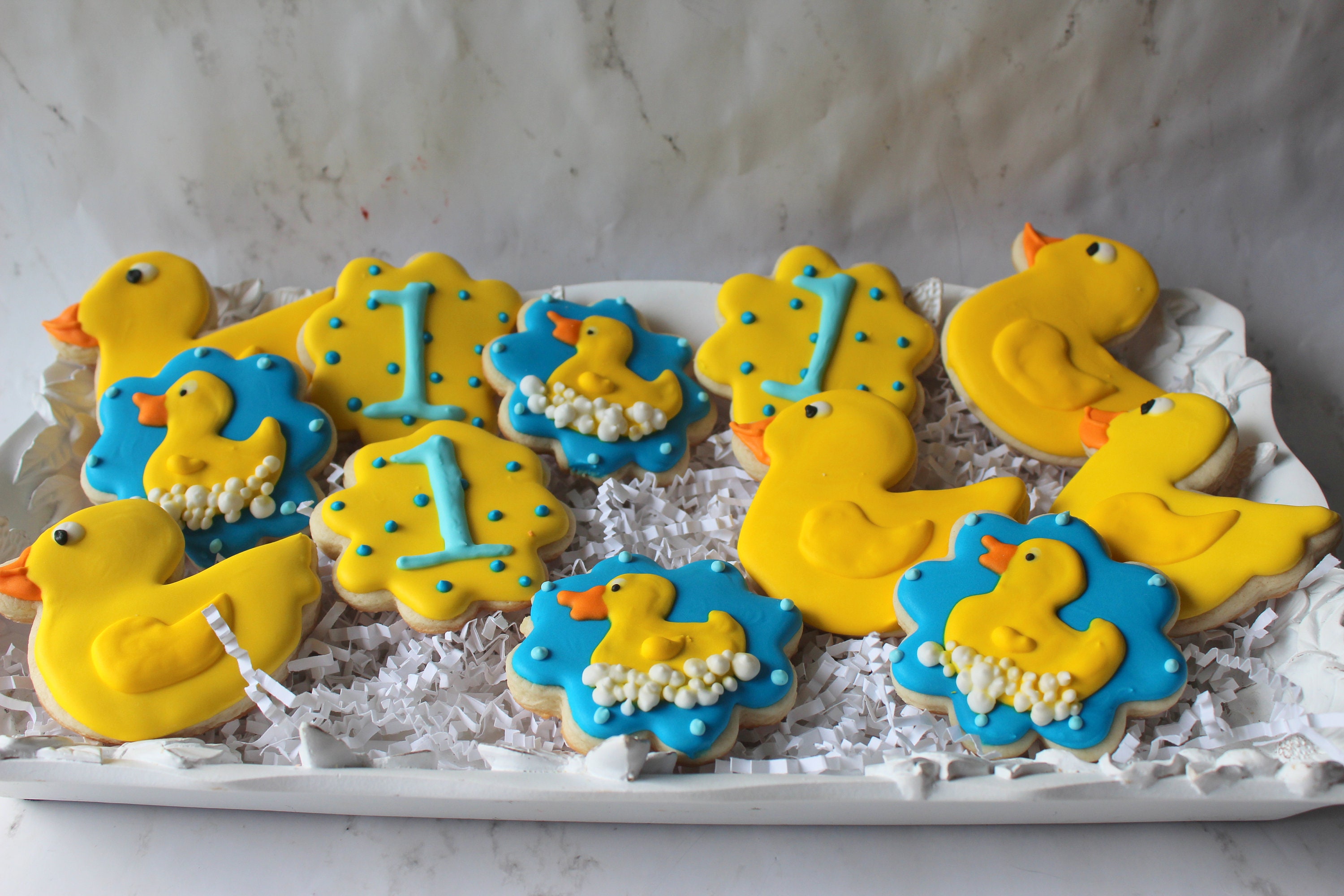 1 Doz Duck Cookiescookiesrubber Duckie Birthday Cookiesduck - Etsy ...