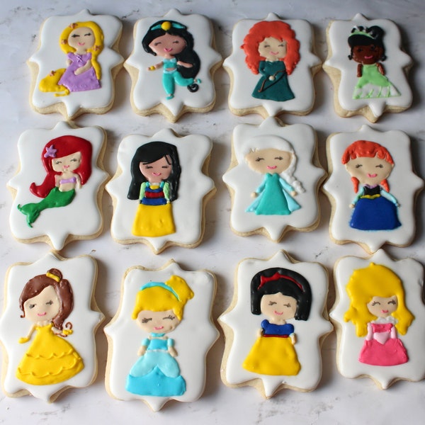 Elsa Cookies - Etsy