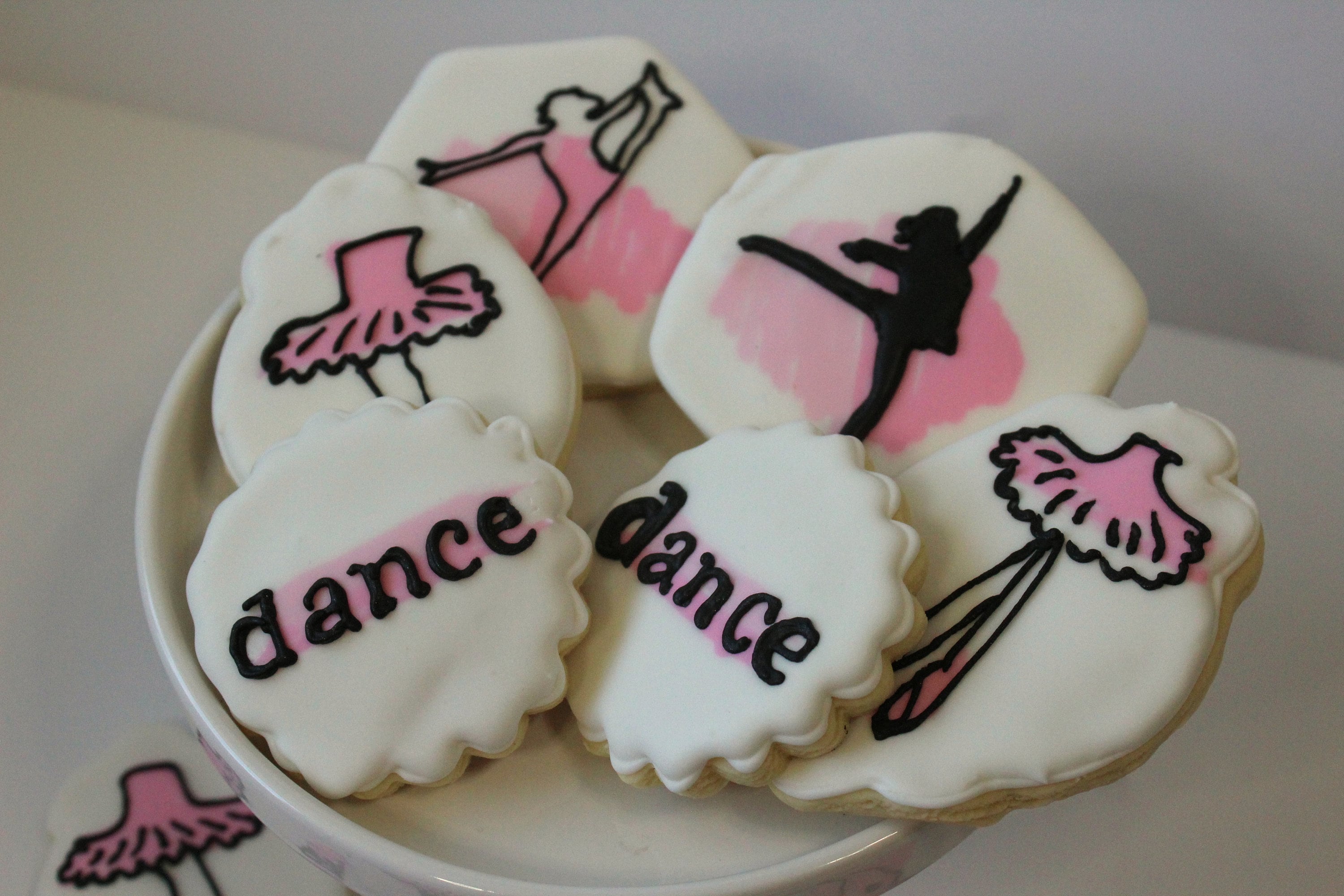 Dancer Cookies, Ballet & Jazz Shoe Decorated Cookies (1 Dozen) - Etsy