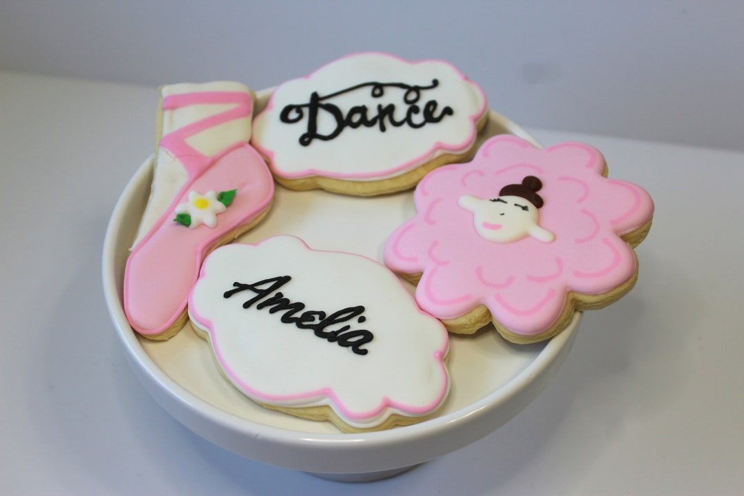 Dancer Cookie Gift Box*dance Cookies*custom Cookies*ballet Cookies ...