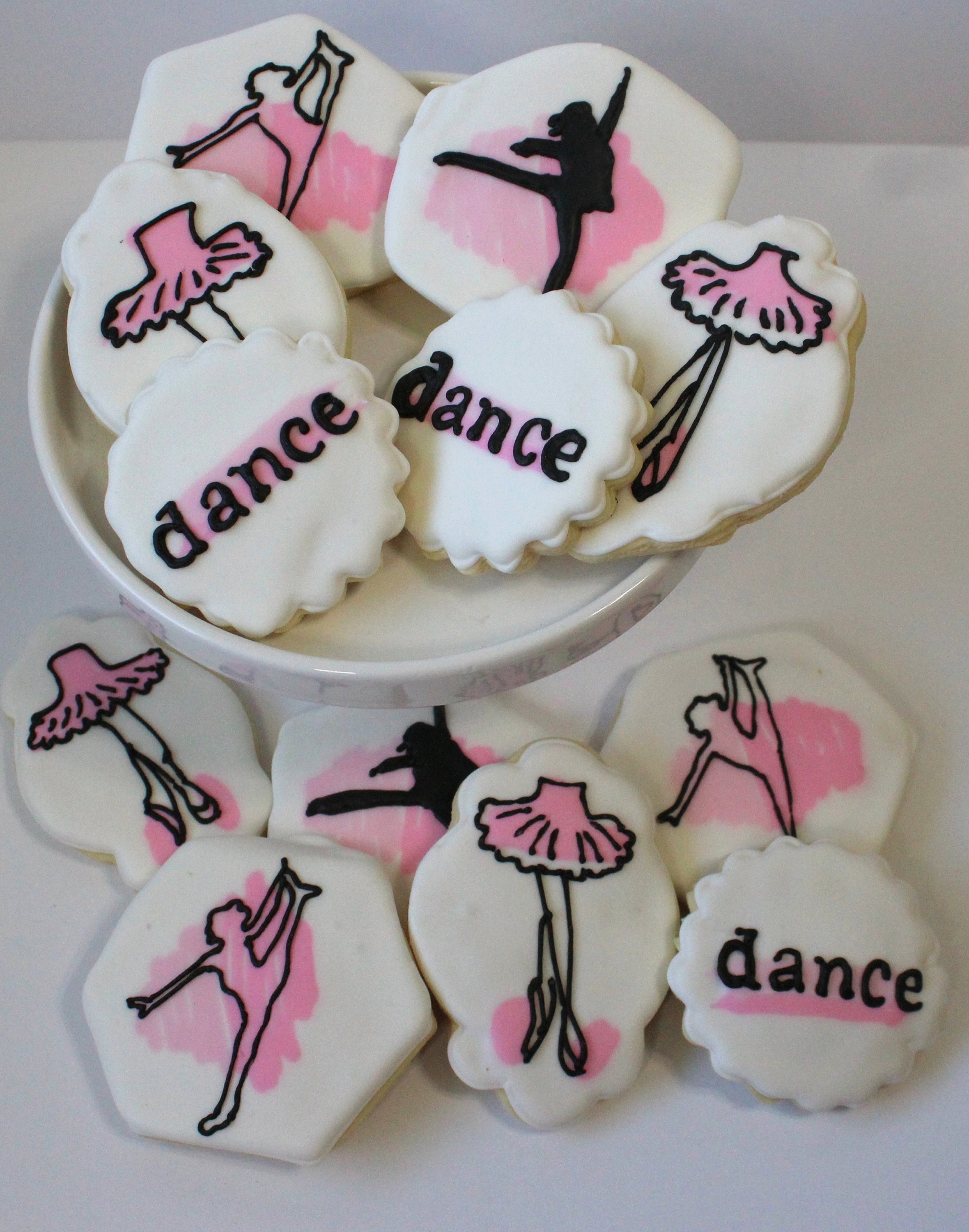 1 Doz Dancer Cookiescontemporaty Dance Cookieballet - Etsy