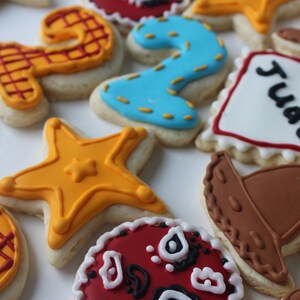 1 Doz Toy Story Cookies*woody's Round up Cookies *birthday Cookies ...