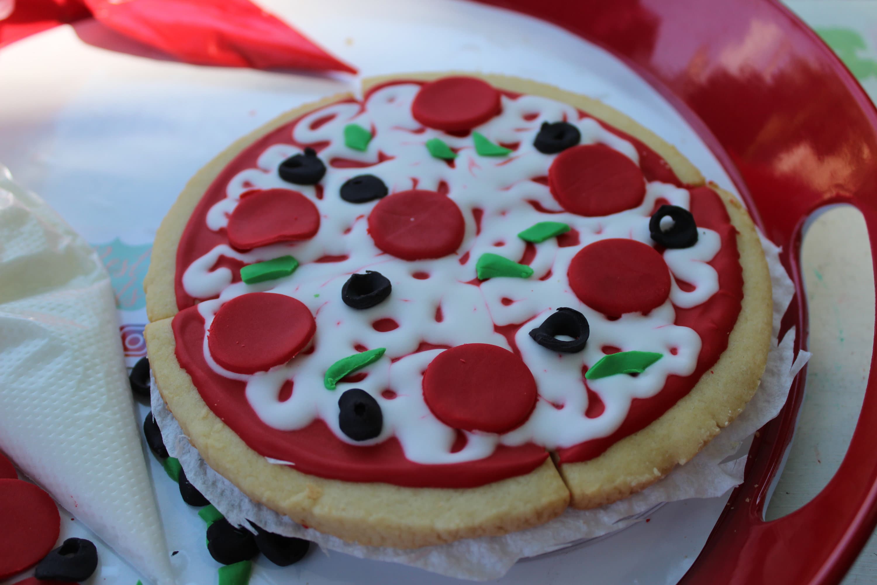 Pizza Party Cookie Decorating Boxdesign Our Own Cookiesparty - Etsy