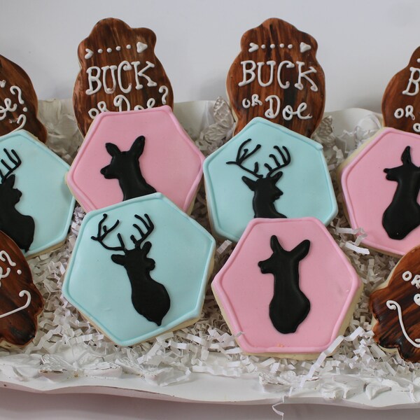 Gender Reveal Cookie - Etsy