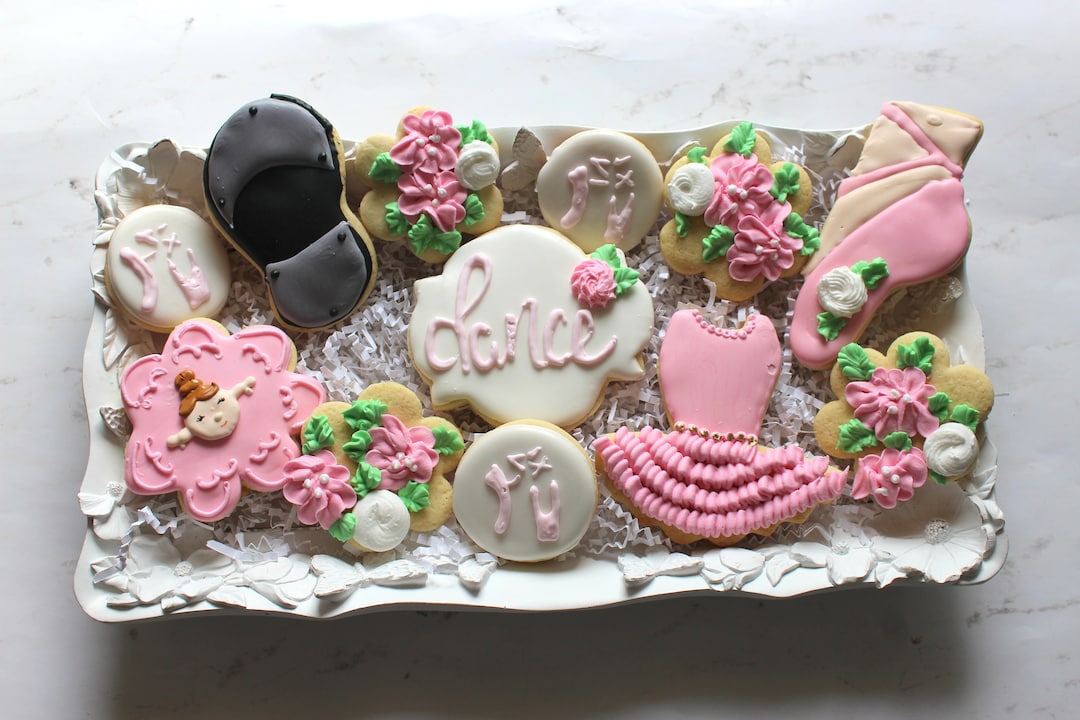 Dancer Cookies: Ballet & Tap Dance Decorated Cookies (1 Dozen) - Etsy