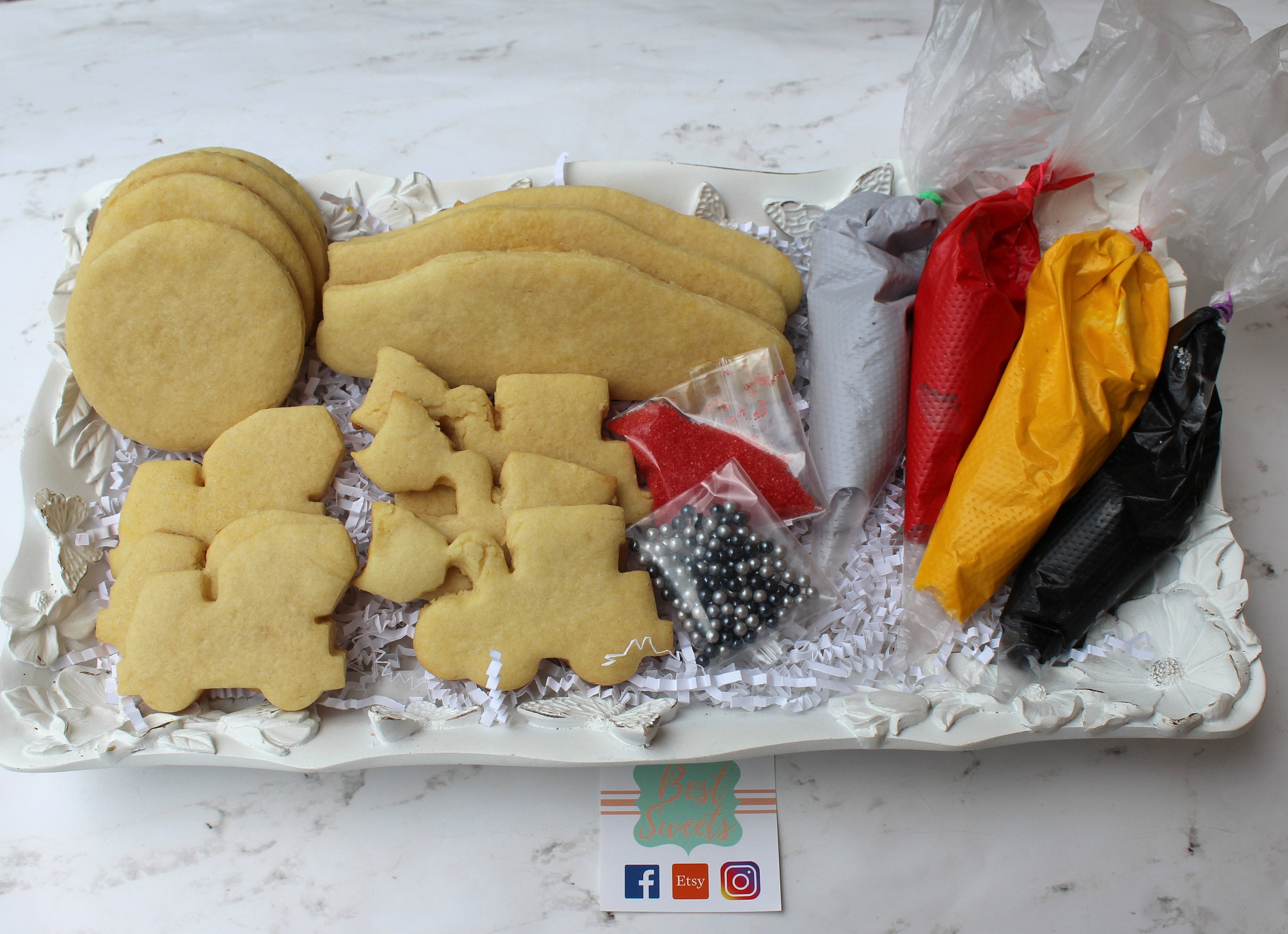 Construction Race Car Cookie Decorating BoxDesign our own | Etsy