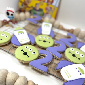 1 Doz Toy Story Buzz Lightyear Inspired Cookies *birthday Cookies ...