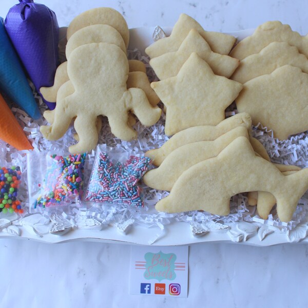 Ocean Cookies - Etsy