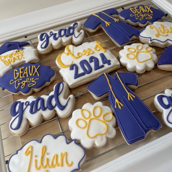 Lsu Cookies - Etsy