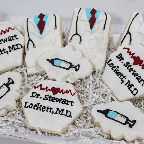 Doctor Cookies - Etsy