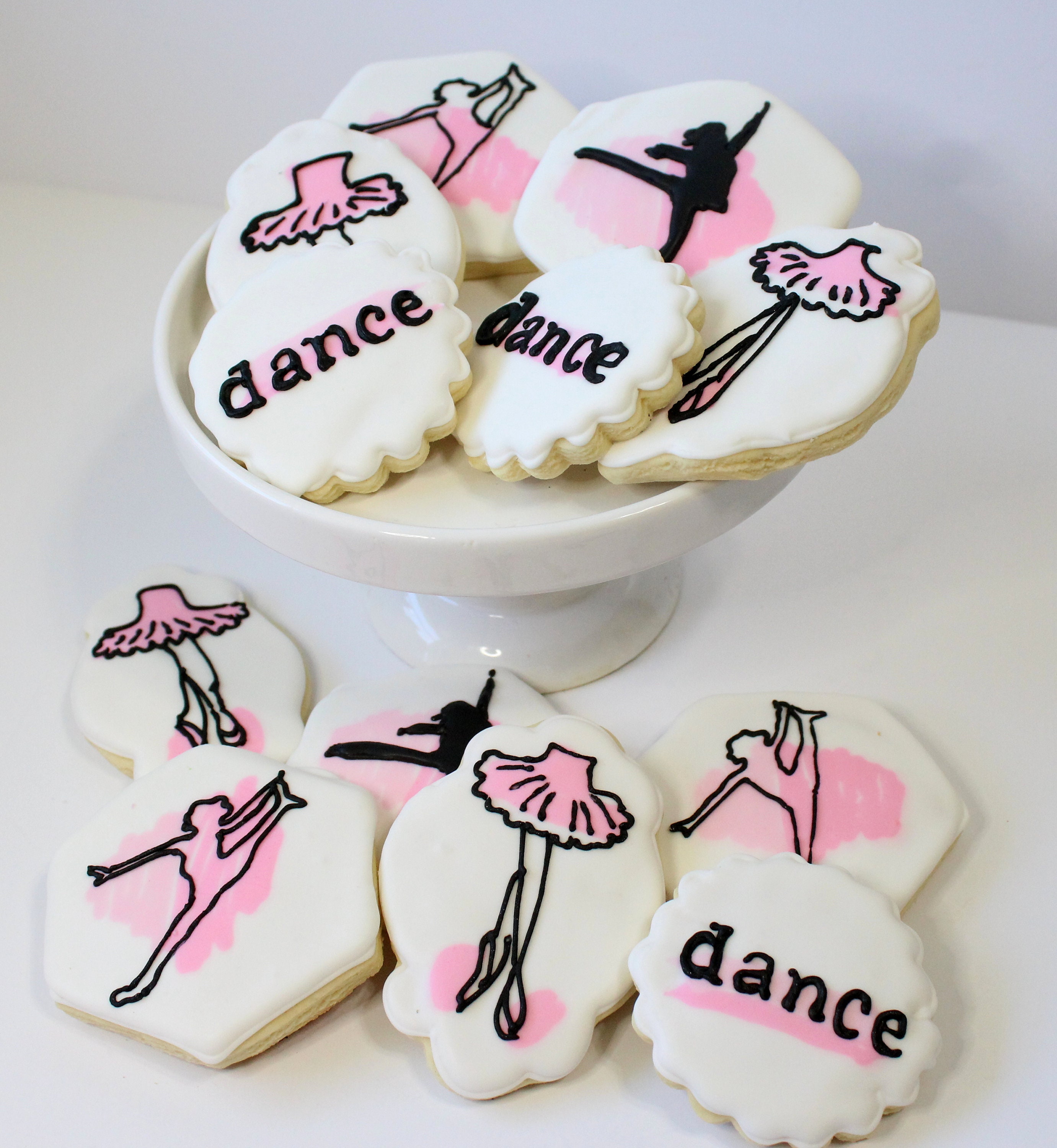 1 Doz Dancer Cookiescontemporaty Dance Cookieballet - Etsy