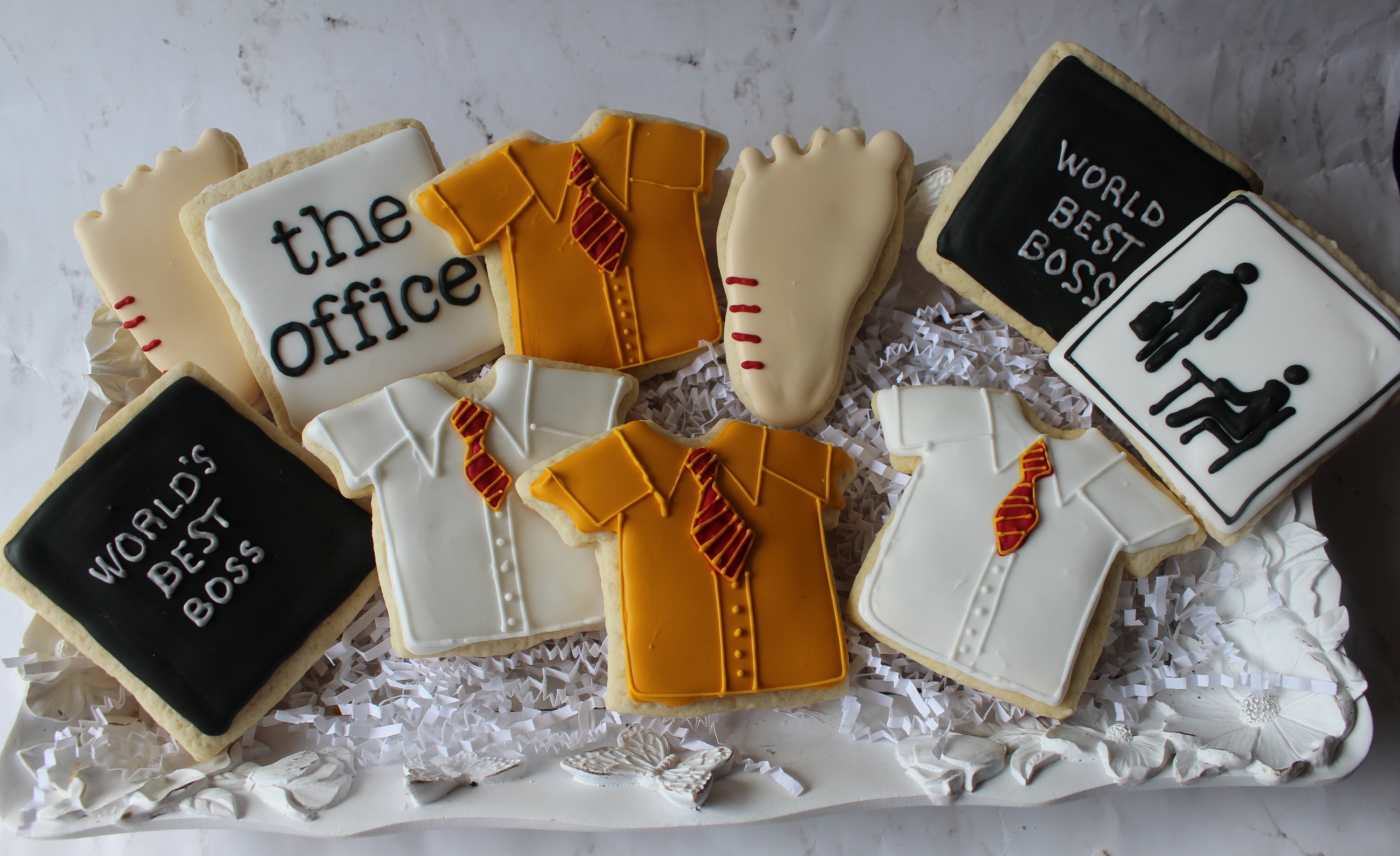 1 Doz the Office Cookies*the Office*fact*world's Best Boss*boss' Day ...