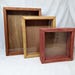 Handmade Pine Shadow Box: Rustic Display Case, 30x8 (inside) - Etsy