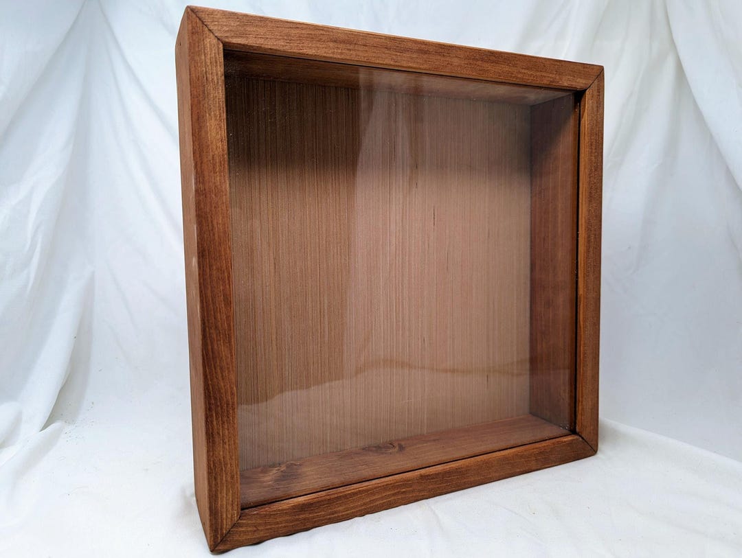 Rustic Pine Wood Shadow Box: 20x20 (inside) Keepsake Display - Etsy
