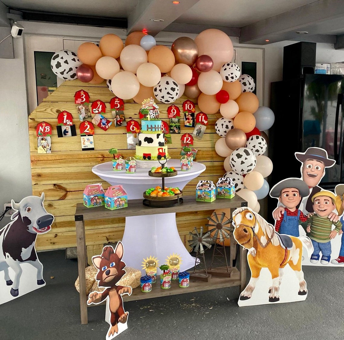 La Granja De Zenon Cake Topper. Zenons Farm Party. - Etsy