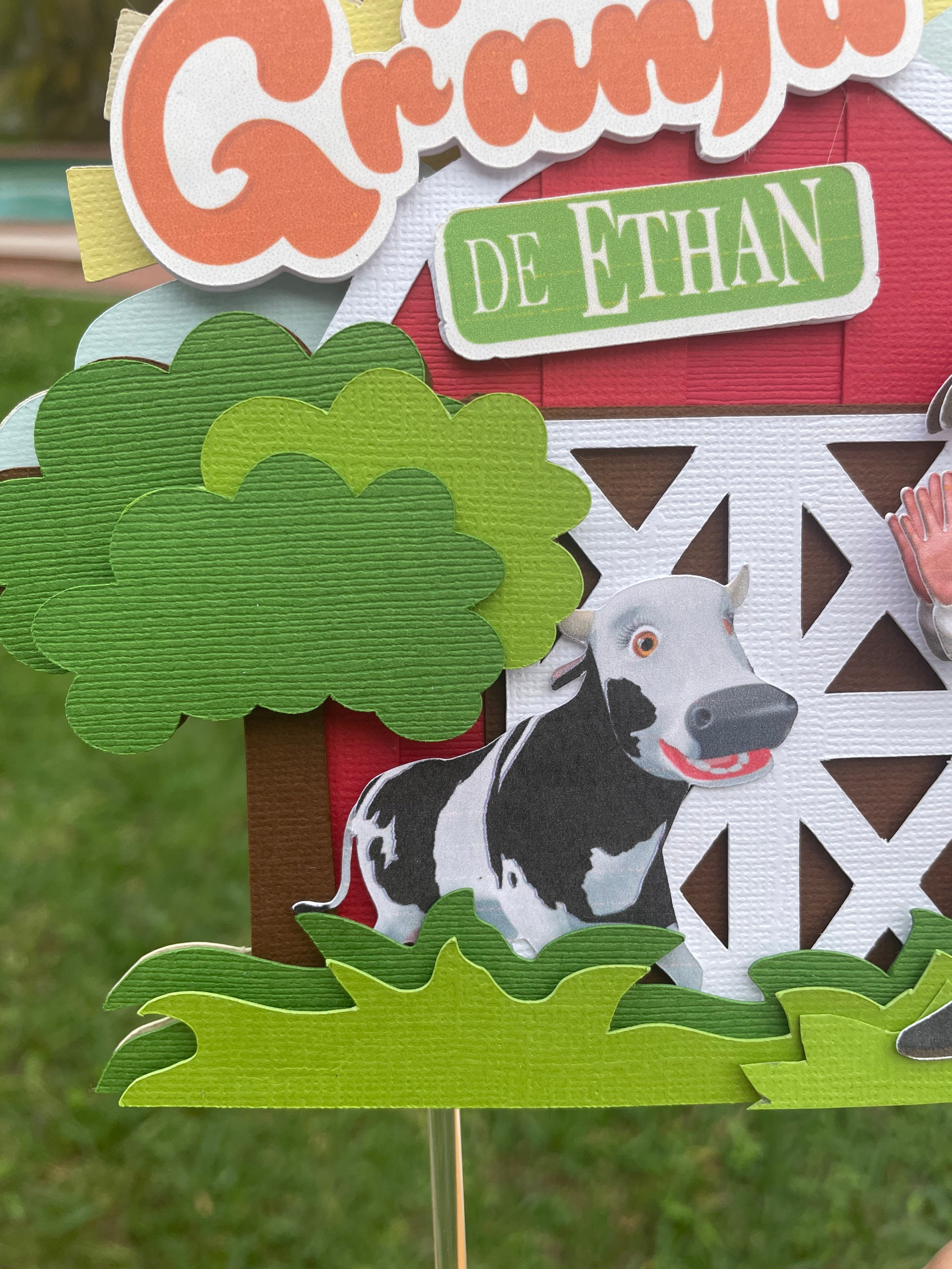 La Granja De Zenon Cake Topper. Zenons Farm Party. - Etsy