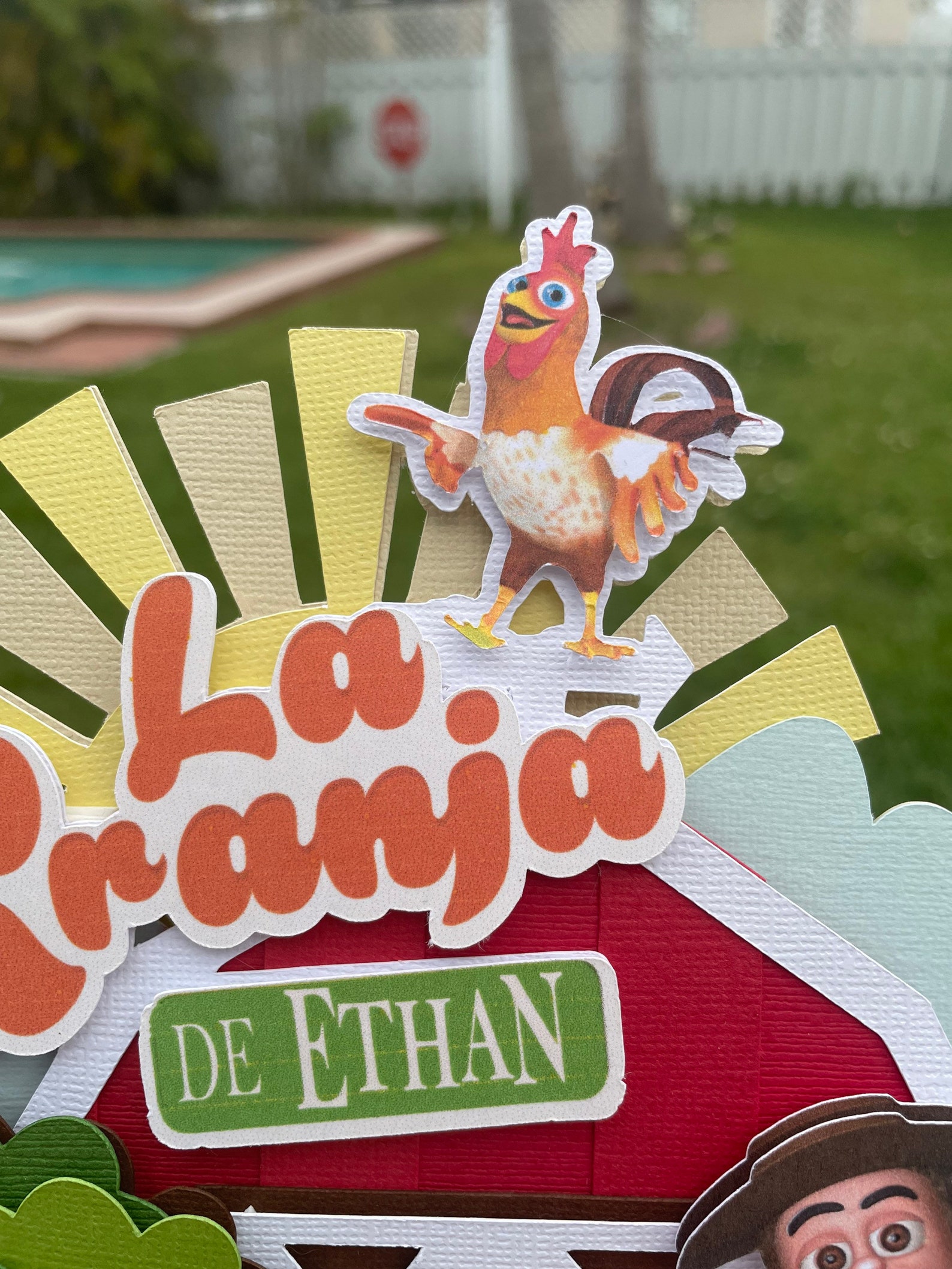 La Granja De Zenon Cake Topper. Zenons Farm Party. - Etsy