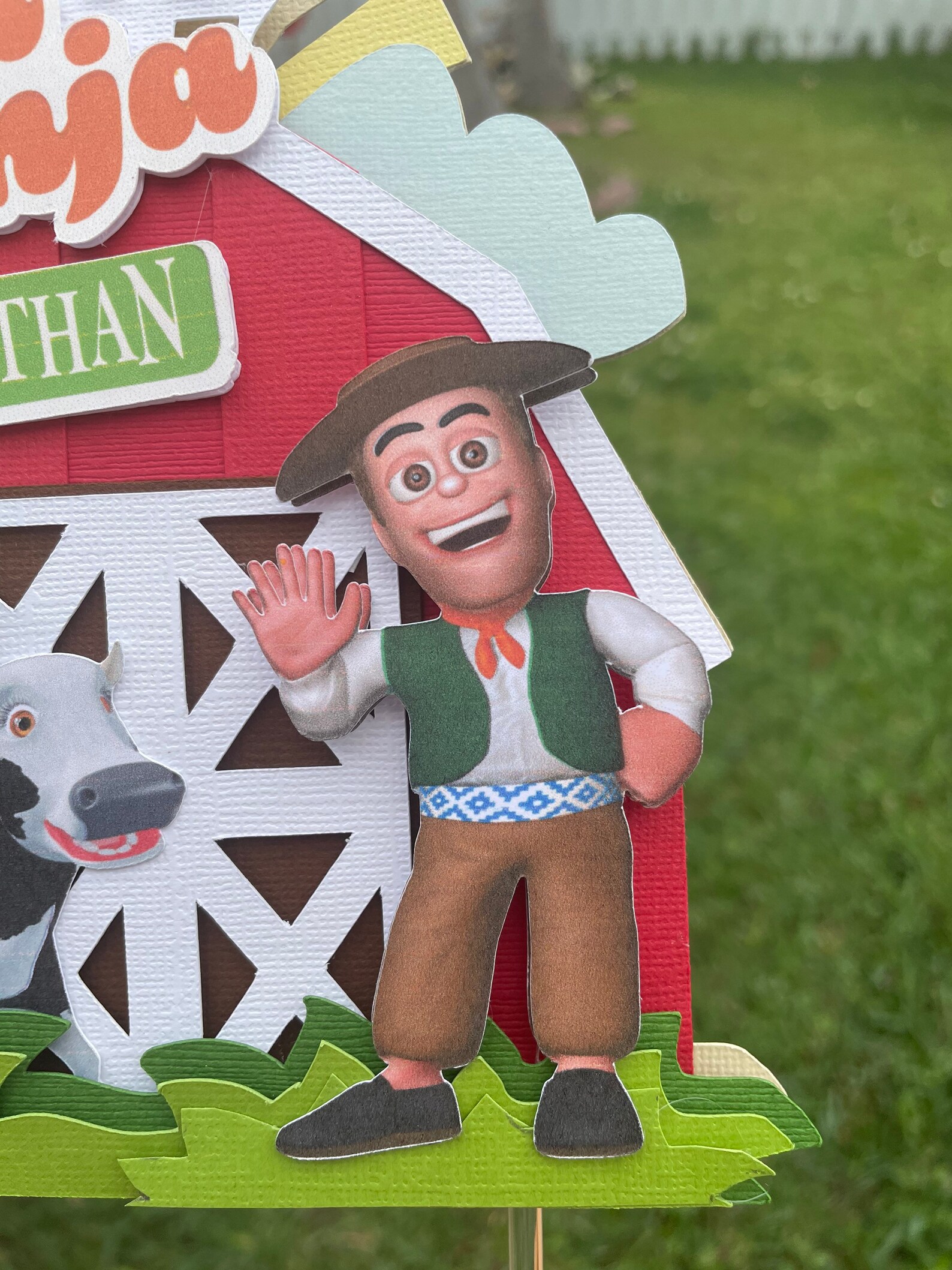 La Granja De Zenon Cake Topper. Zenons Farm Party. - Etsy